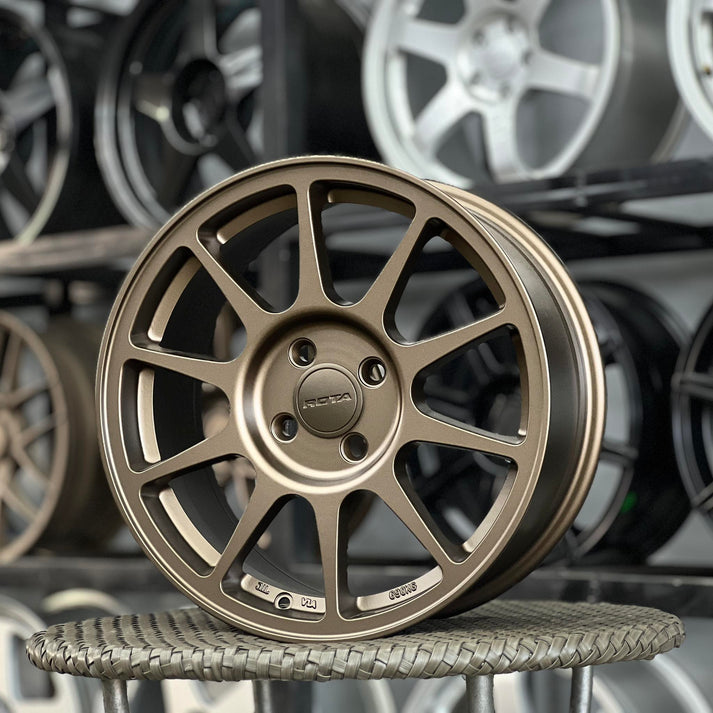 ROTA R-SPEC 16X7X4H/100 SPEED BRONZE FACED – UbecMags