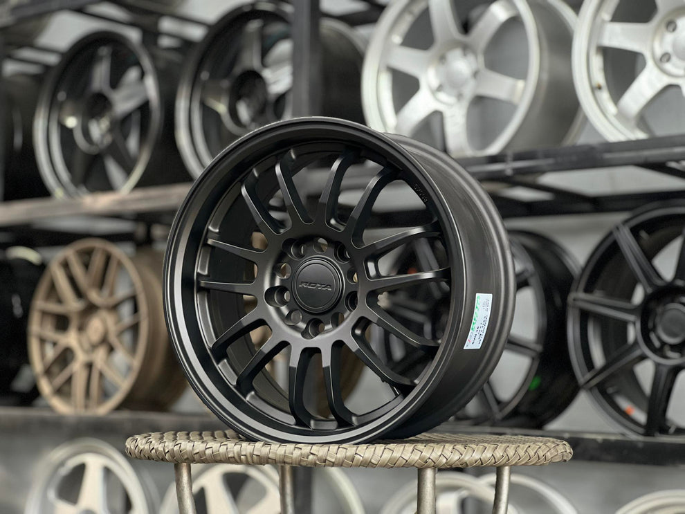 ROTA SVN 16X7X4H/100 FLAT BLACK – UbecMags