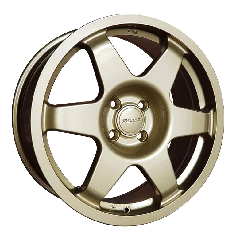 ROTA SPRINT 17X7.5X4H/100 PLAIN GOLD – UbecMags